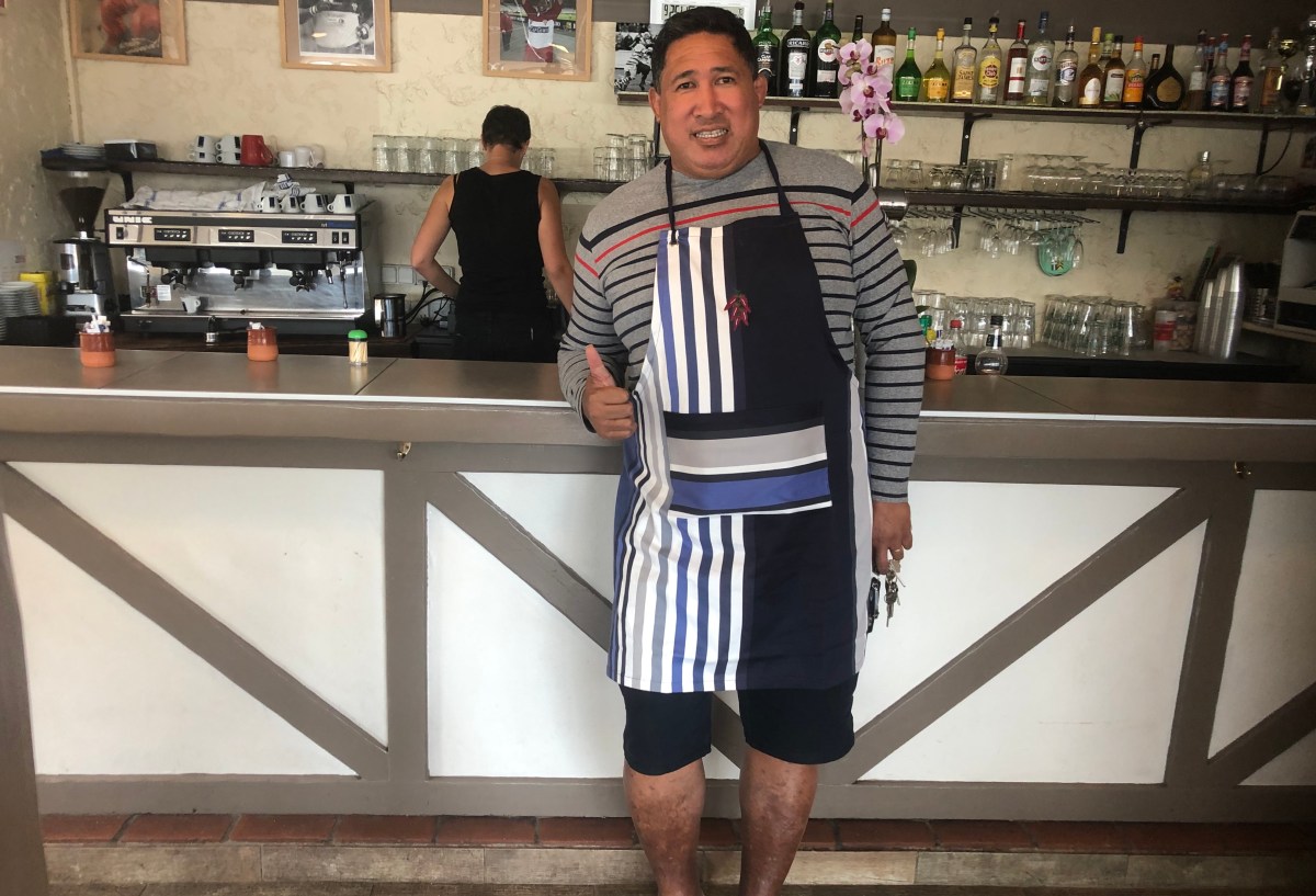 Sotele Puleoto, au service des policiers pendant le G7 de Biarritz ...